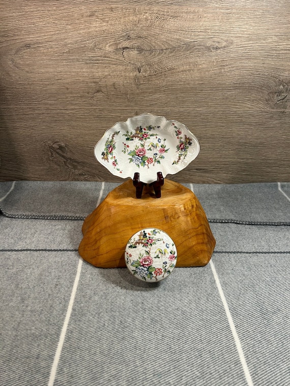 Vintage Fine Bone China Crown Staffordshire 'Pagoda' … - Gem Vintage Fine Bone China Crown Staffordshire 'Pagoda' … - Gem