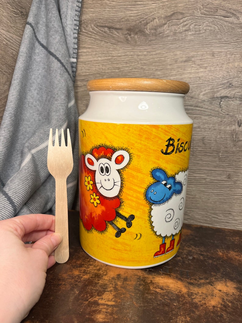 Vintage Large Stoneware Made in England Dunoon Funky Farm Jane - Etsy