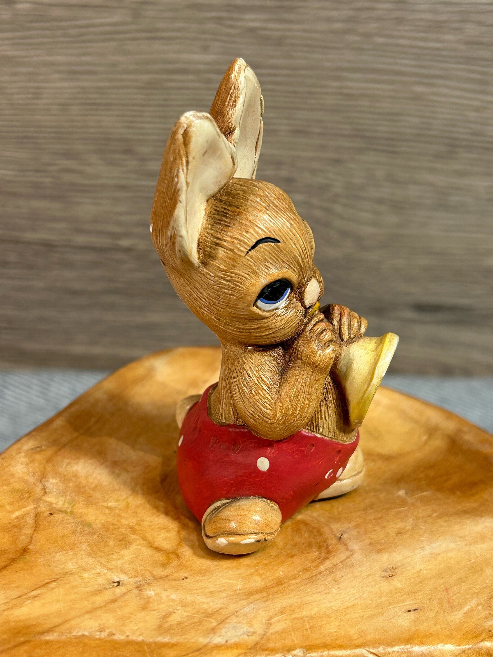 Vintage Pendelfin Phumf Hand Painted Stonecraft Rabbit in Red Shorts ...