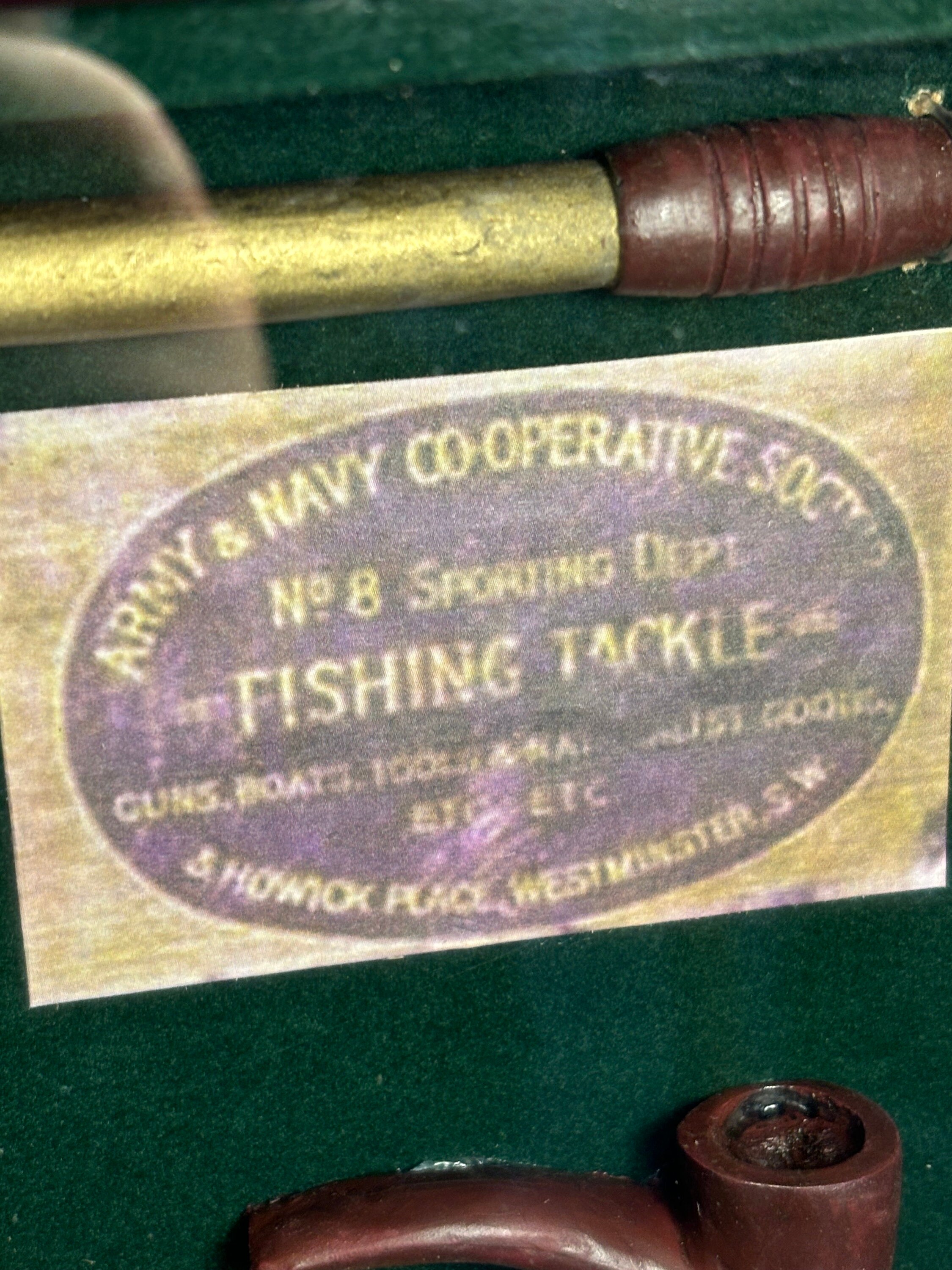 Vintage Fishing Shadow Box | Diorama 3D Fisherman's Framed Wall Hanging ...
