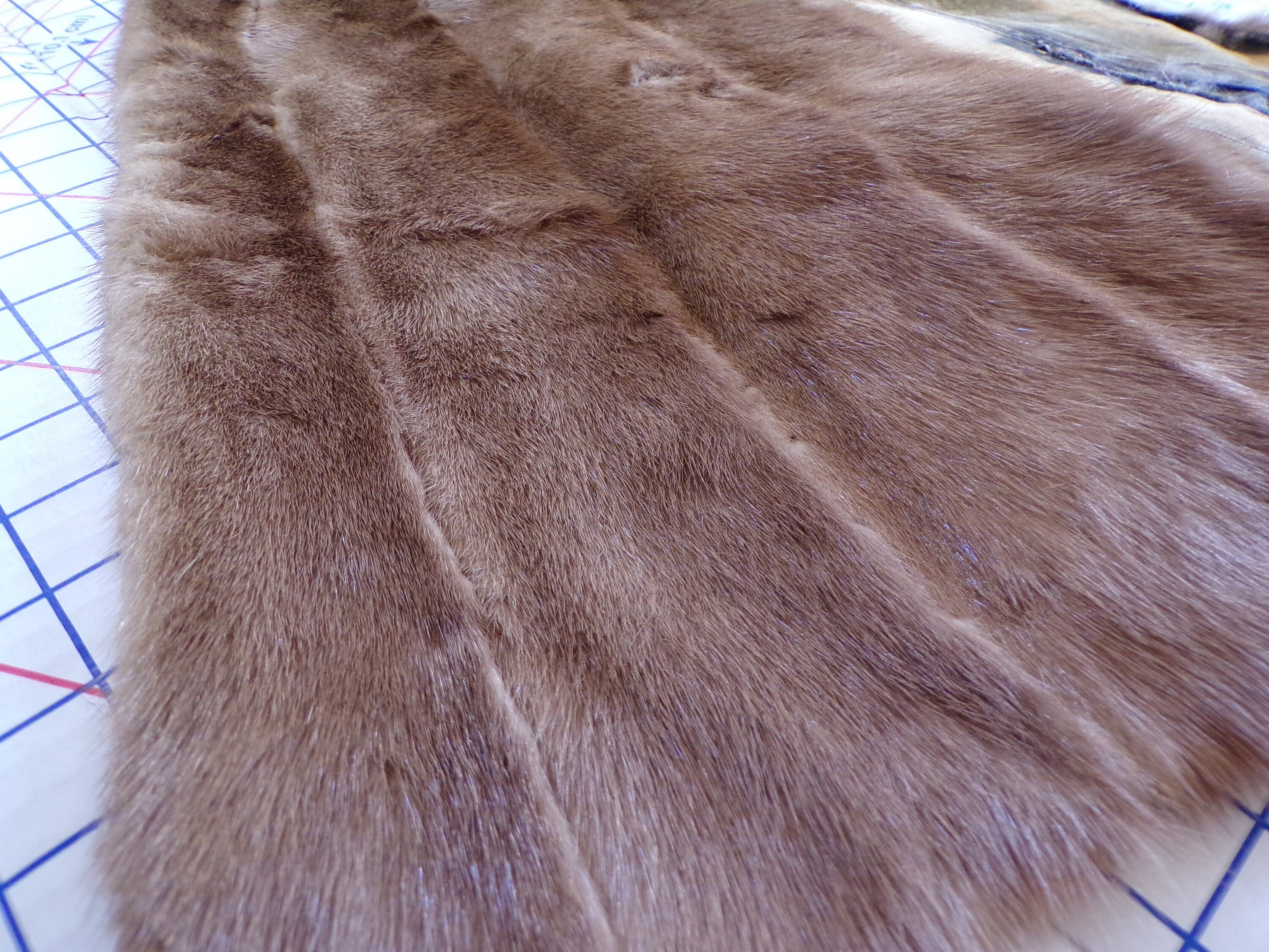 Real Mink Disassembled Stole, DIY Craft Supplies, Craft Cutter Fur ...