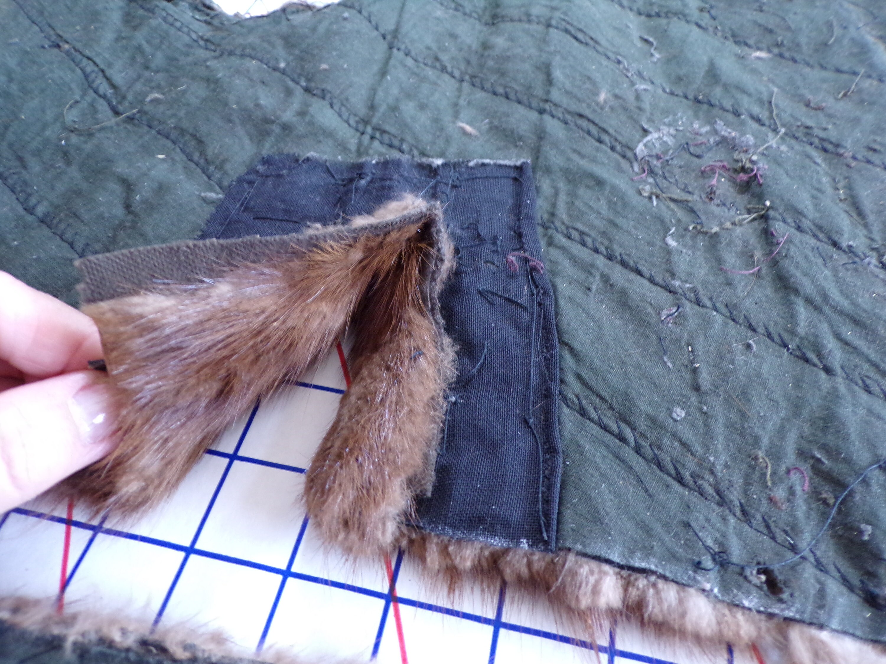 Real Mink Fur Scraps, 13 Pieces, DIY Craft Supplies, Craft Cutter Fur ...