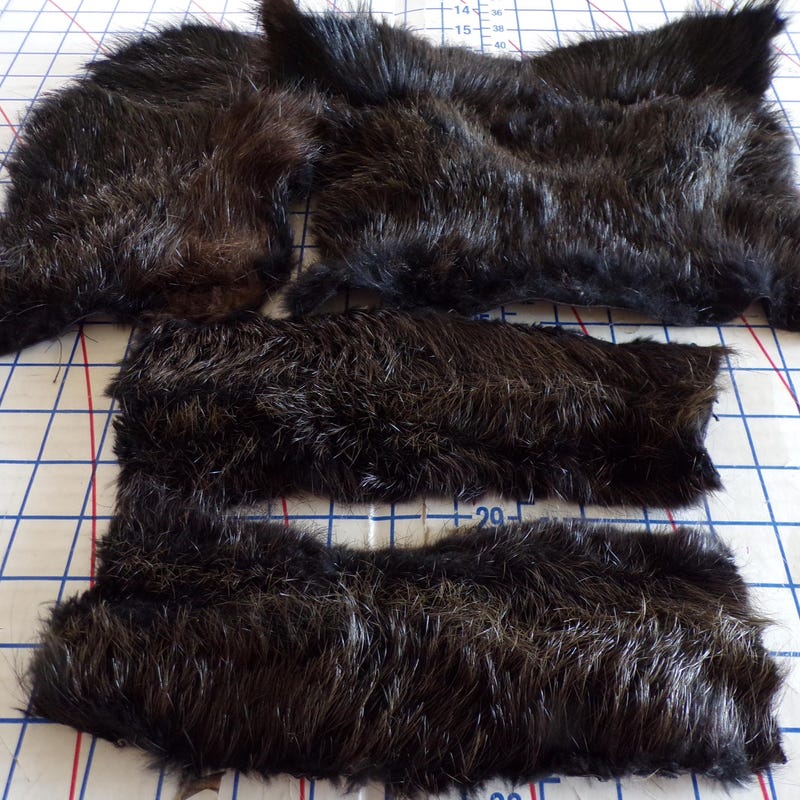 Fur Scrap Long - Etsy
