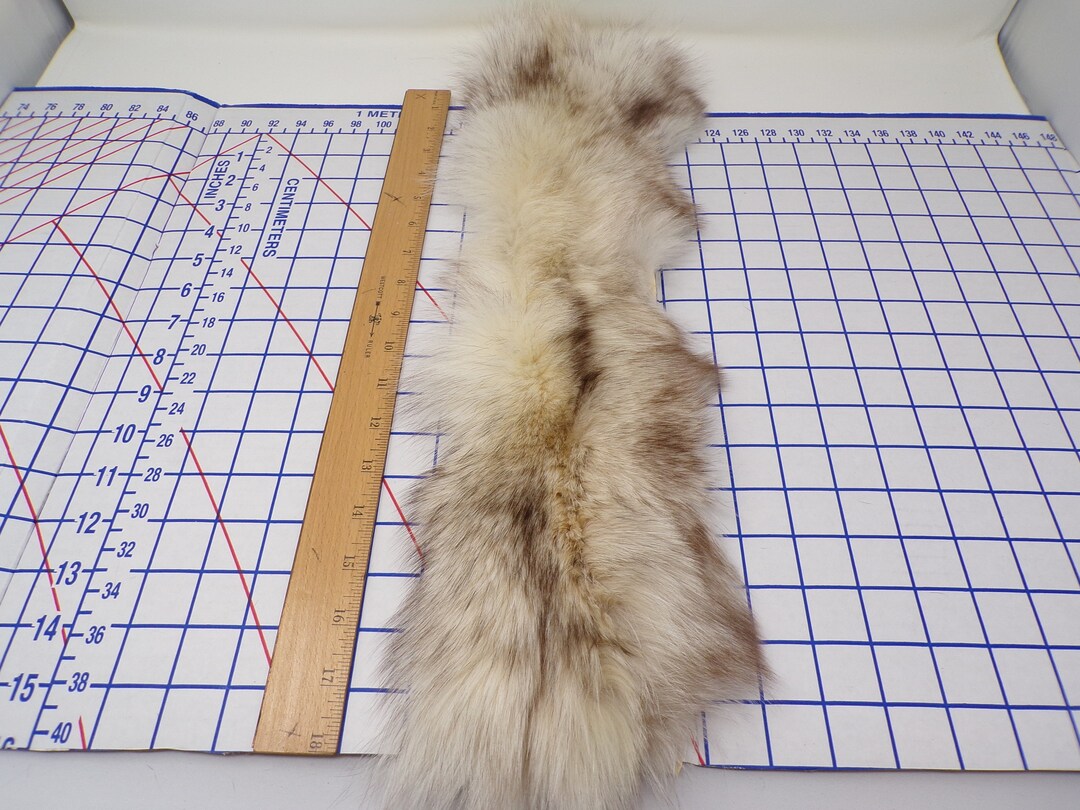 Real Fox Collar, DIY Craft Supplies, Craft Cutter Fur, Recycled Fur ...