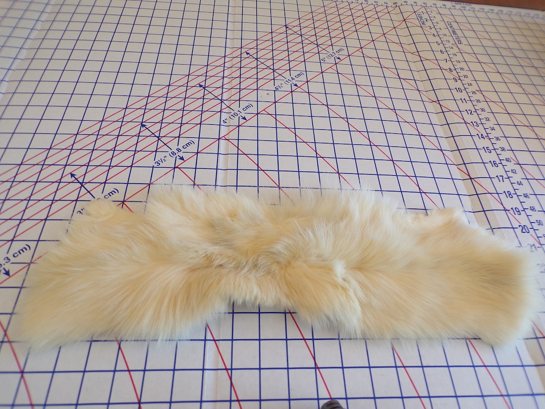 Real Arctic Fox Pieces, DIY Craft Supplies, Craft Cutter Fur, Pieces ...