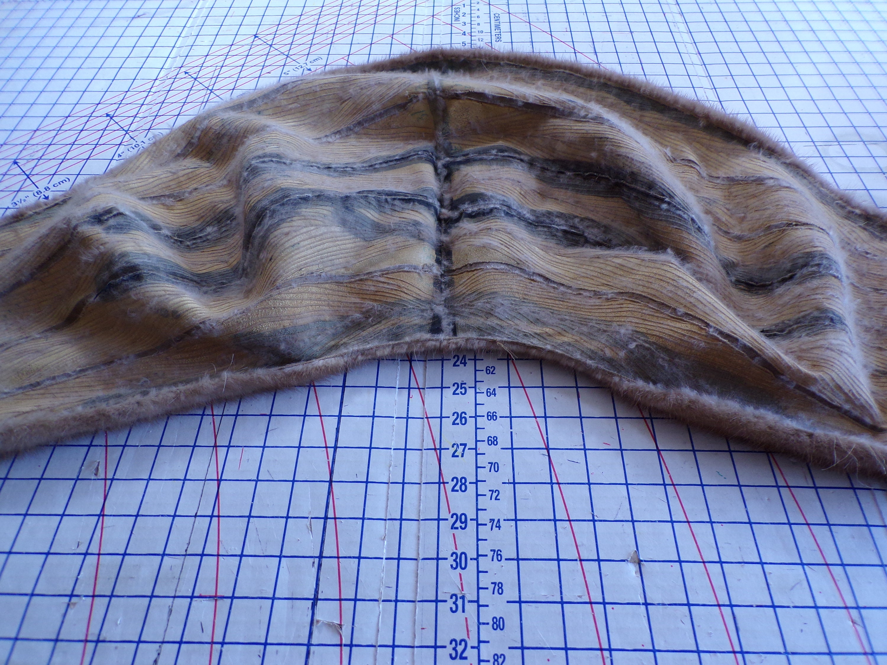 Real Mink Disassembled Stole, DIY Craft Supplies, Craft Cutter Fur ...