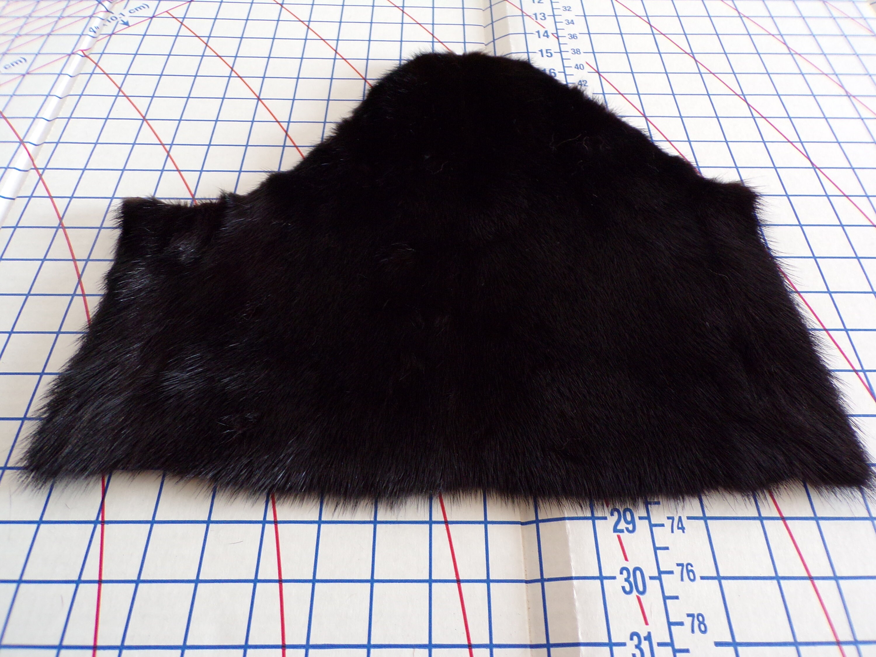 Real Mink Fur Scrap, DIY Craft Supplies, Craft Cutter Fur, Recycled Fur ...