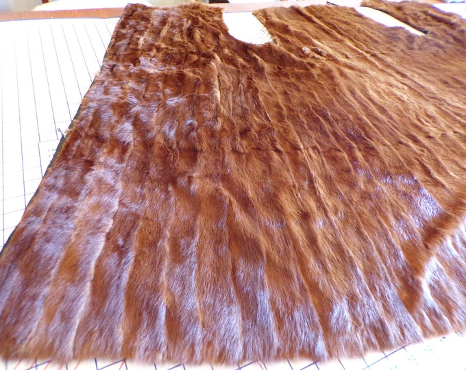 Real Weasel Fur Scraps, 3 Pieces, DIY Craft Supplies, Craft Cutter Fur ...