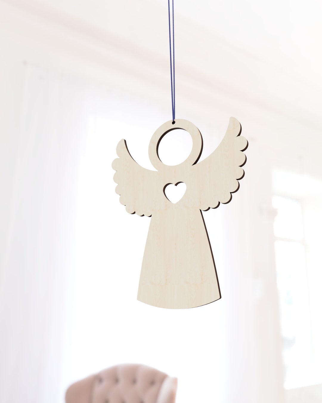 Laser Cutting Files. Angel. Christmas Ornament. Decor. Digital Files ...