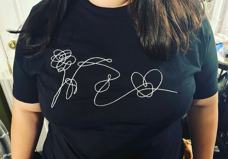 BTS Love Yourself Album Cover Embroidery Design - Etsy UK