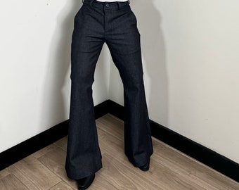 Vintage 70s LEVIS 517 Gray Sta-prest Bootcut Pants | Made in Vintage 70s LEVIS 517 Gray Sta-prest Bootcut Pants | Made in