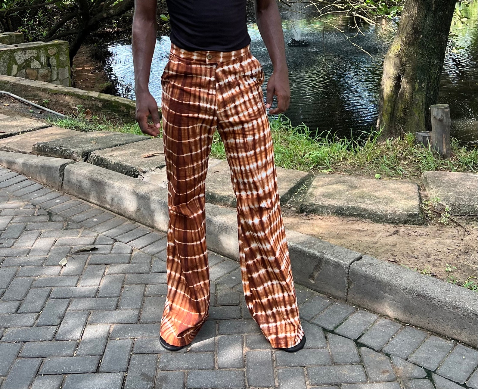 Men’s Flare Pants,stylish Trousers ,men Bell Bottom Fit,trendy Cool Men ...