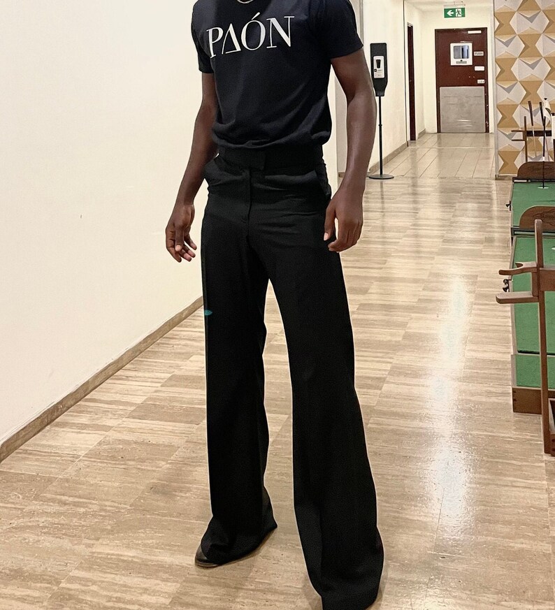 Mens Flare Pantsstylish Trousers men Bell Bottom Fittrendy - Etsy