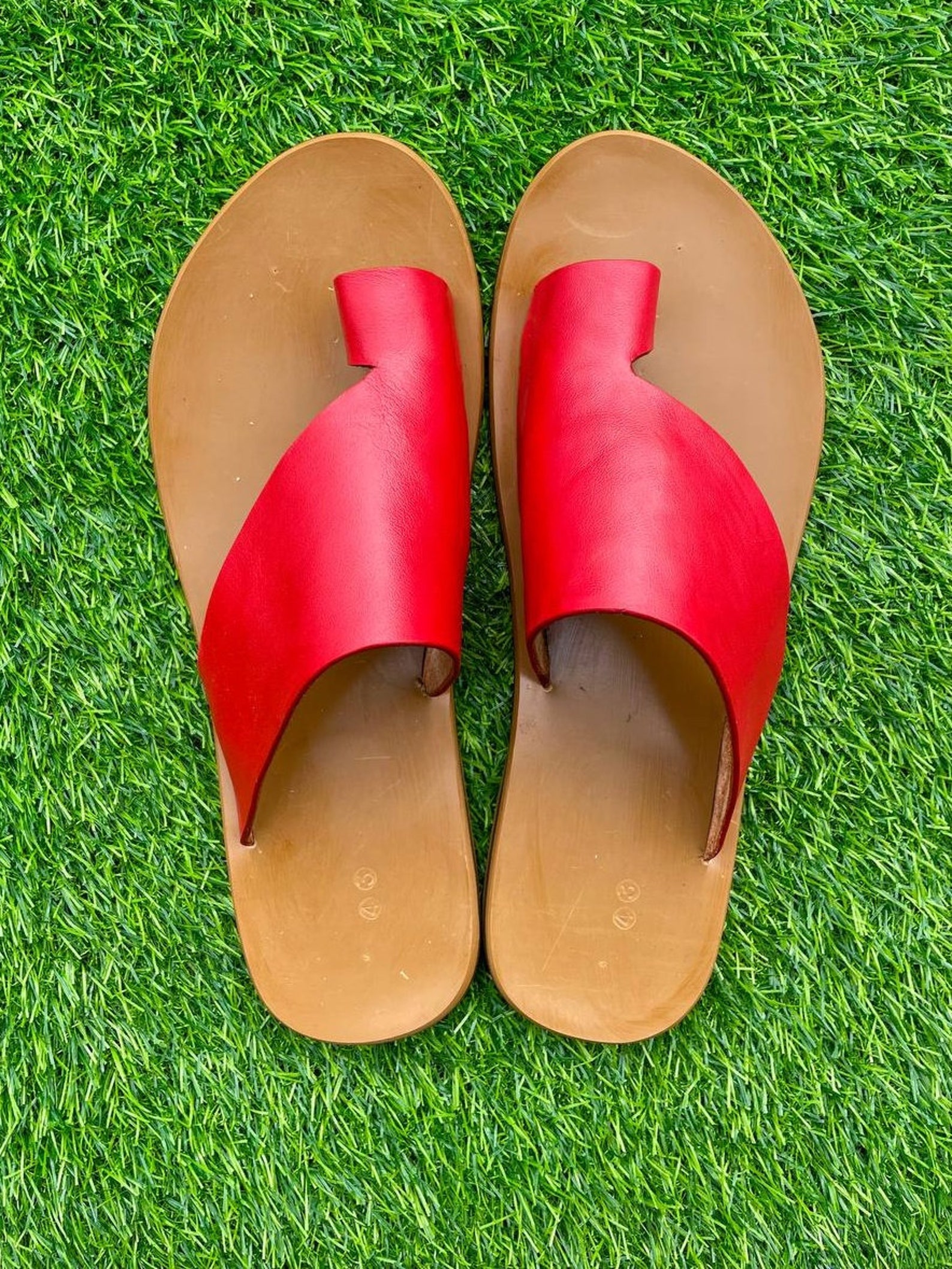 Comfortable Toe Ring Sandal,easy Fashionable Women Sandal,women Leather ...
