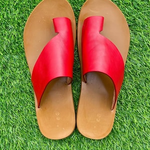 Comfortable Toe Ring Sandal,easy Fashionable Women Sandal,women Leather ...