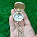 Graphics Collections Key Chain Compass Pure Brass Metal - Etsy