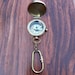 Graphics Collections Key Chain Compass Pure Brass Metal - Etsy