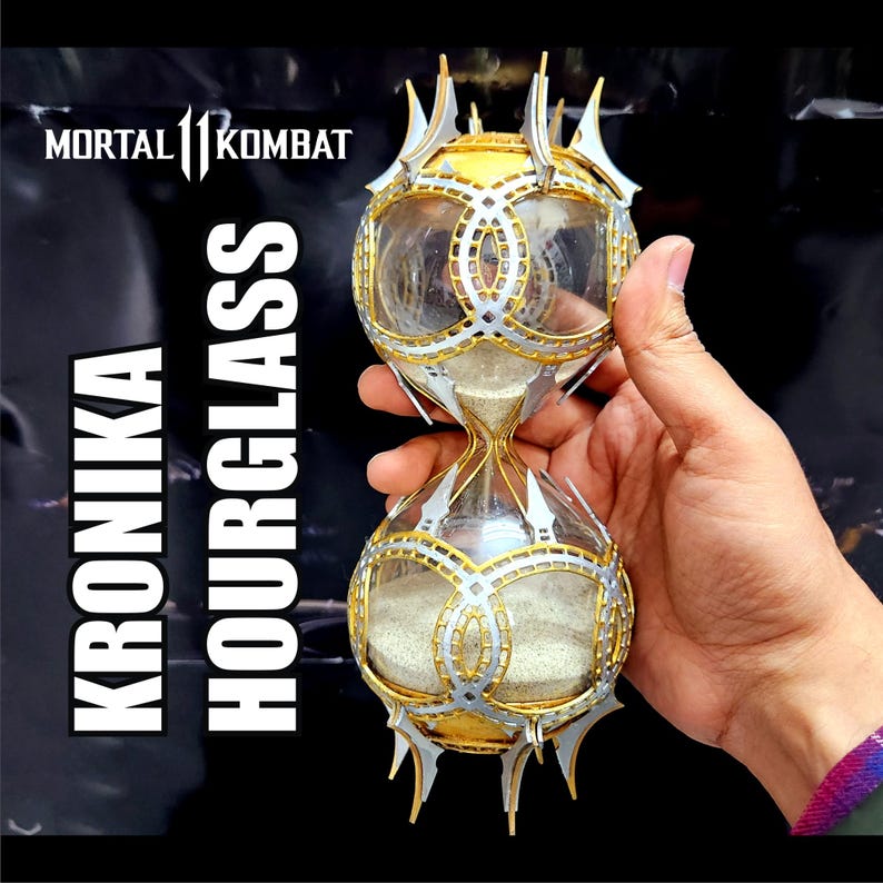 Kronika Hourglass Replica: Mortal Kombat 11 Hour Glass , Brass ...