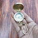 Graphics Collections Key Chain Compass Pure Brass Metal - Etsy