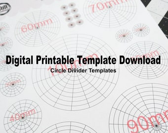 Circular Graph - Etsy