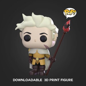 DIGITAL STL Funko Hunter With Flapjack Palisman the Owl House 3D Print ...