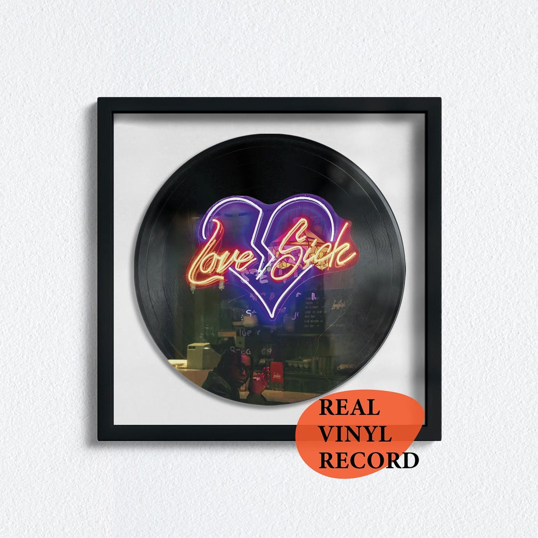 Don Toliver Love Sick Album Cover Poster Printed on Real Vinyl Record ...