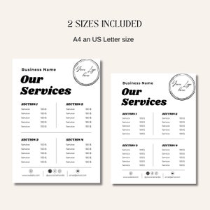 Small Business Sign Canva Templates, Follow Us Sign, QR Code Sign ...