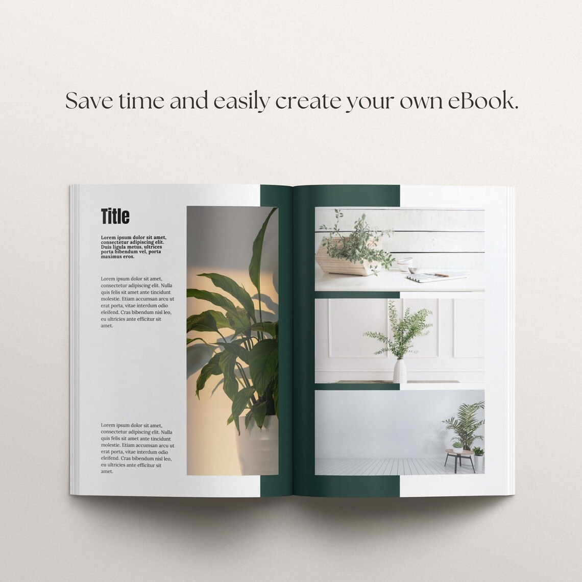 Canva Template Ebook, Magazine Template, Booklet Template: Create ...