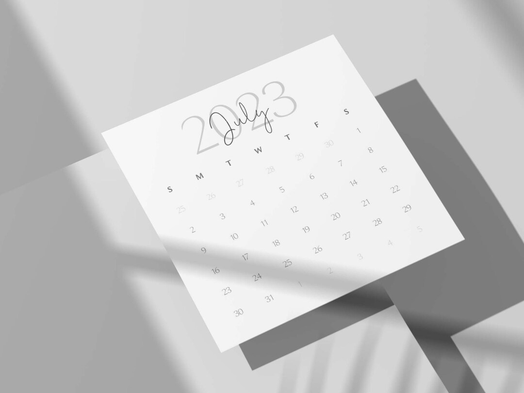 2023 Monthly Planner Printable PDF JPEG Sunday And Etsy 2023 Monthly Planner Printable PDF JPEG Sunday And Etsy
