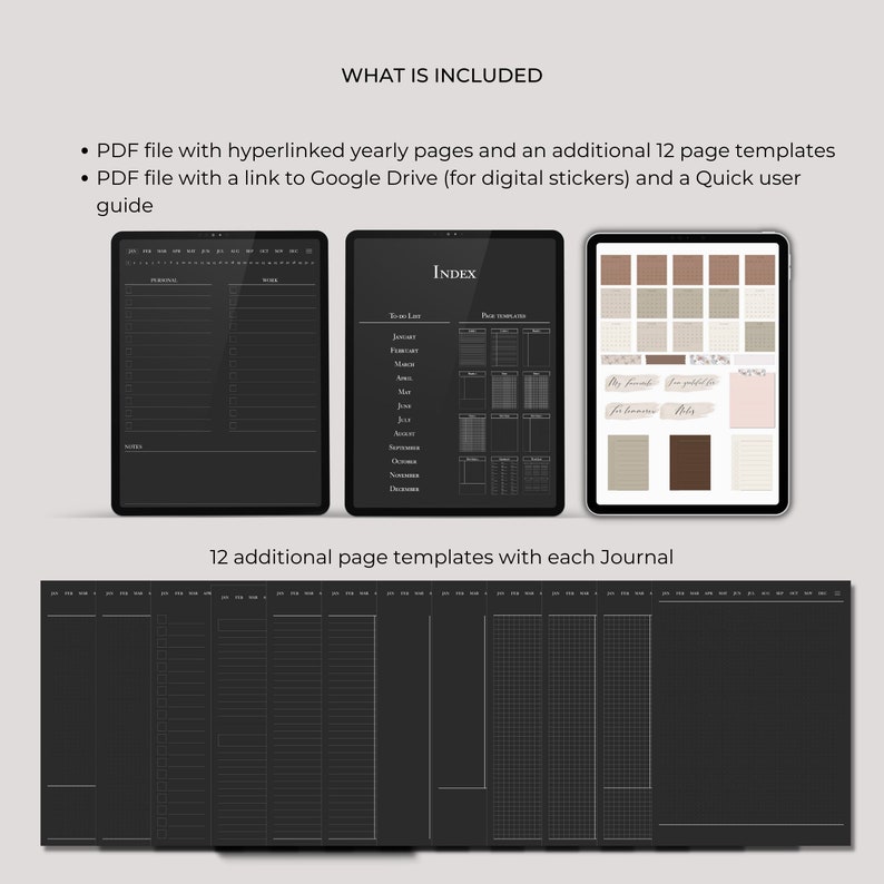 Digital Checklist for Goodnotes to Do List Digital Hyperlinked Daily ...