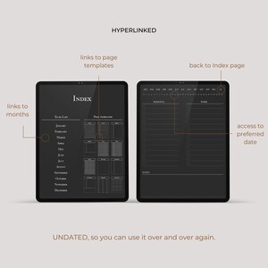 Digital Checklist for Goodnotes to Do List Digital Hyperlinked Daily ...