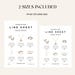 Jewelry One Page Line Sheet Canva Template, Editable Product Catalog ...