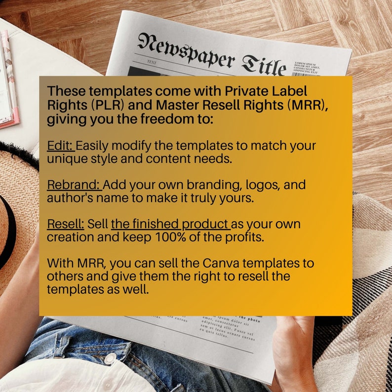 Newspaper Canva Template, Newspaper Printable, Editable Newspaper ...