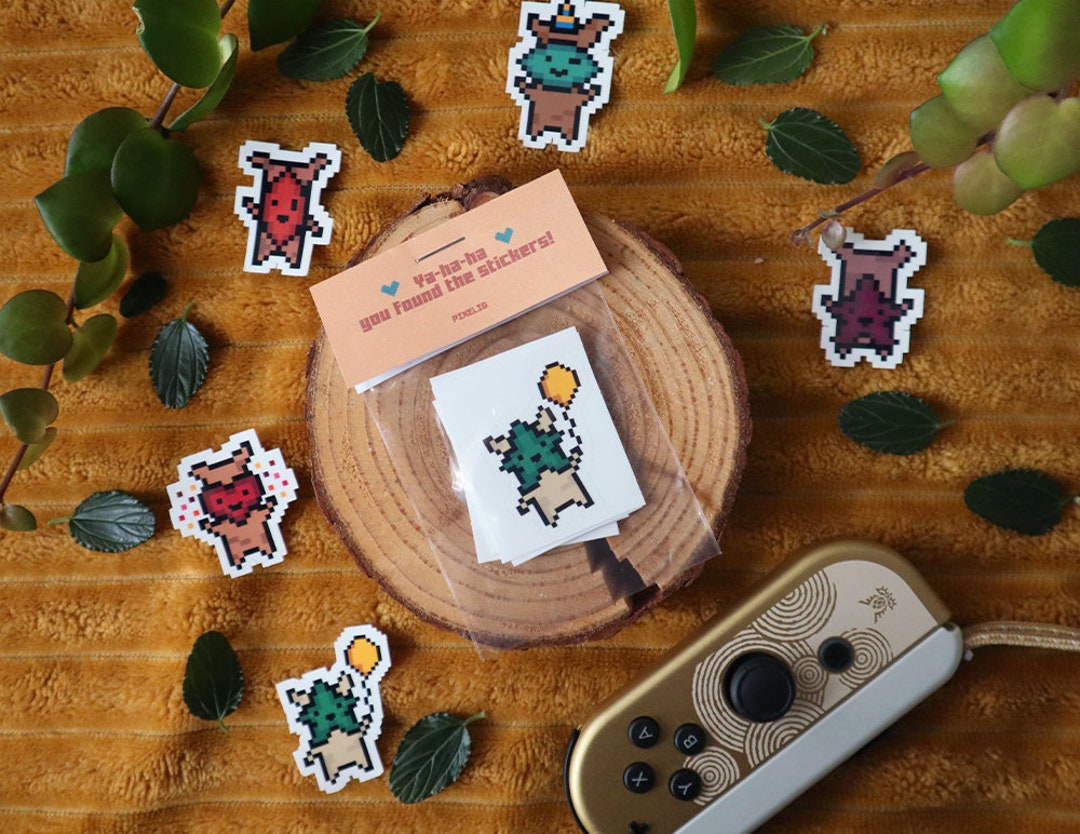 Korok Sticker Set Legend of Zelda Tears of the Kingdom Waterproof ...