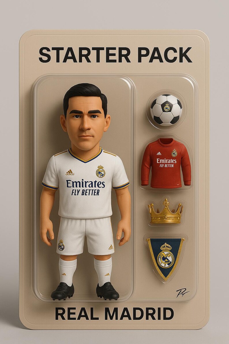Digital - Starter Pack - Real Madrid - Etsy