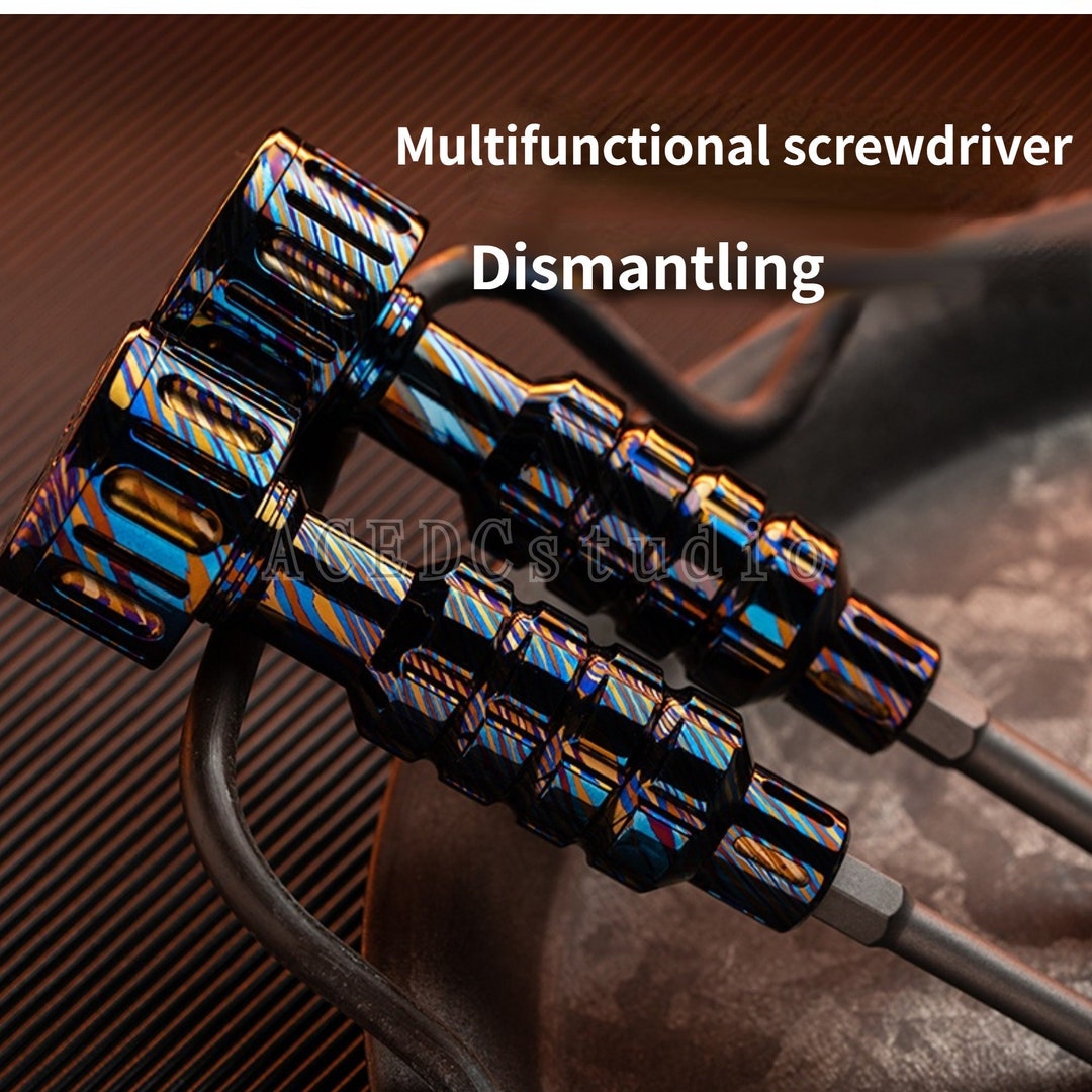 EDC Fidget Multifunctional Screwdriver Metal Dismantling Spinner Toy ...
