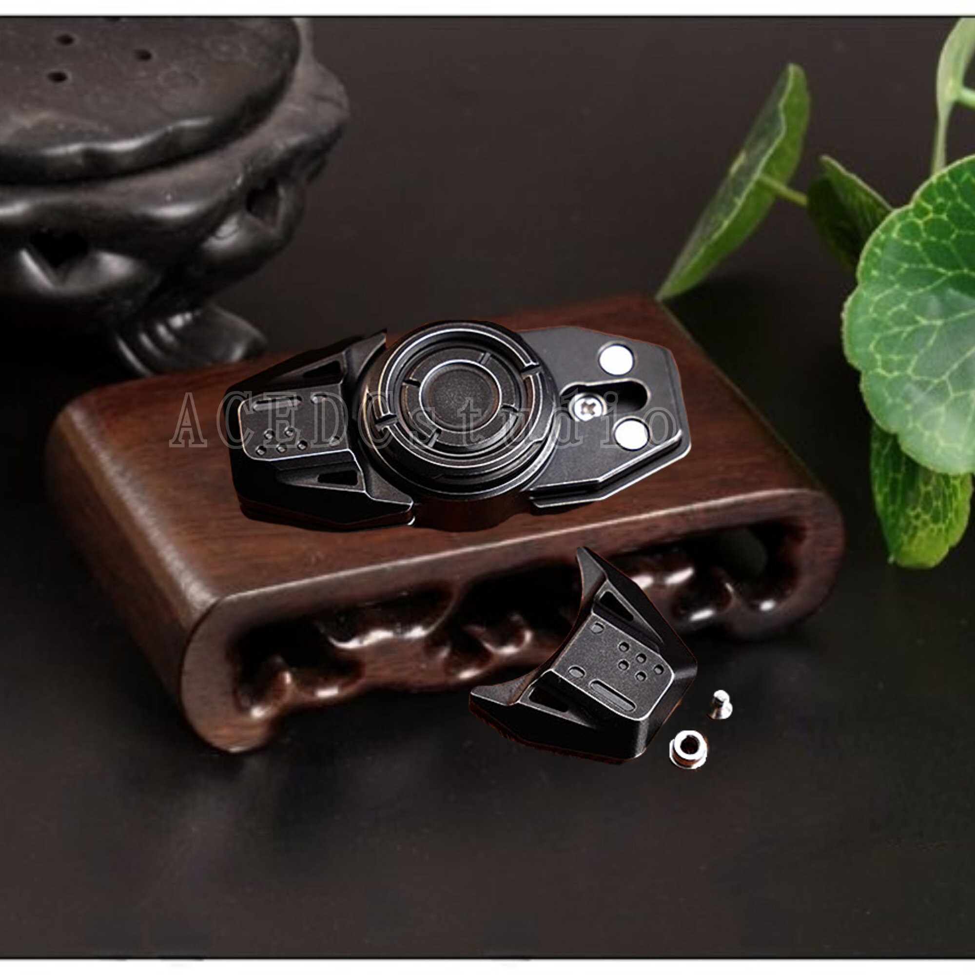 EDC Fidget Spinner Warship Fingertip Gyro Push Metal - Etsy