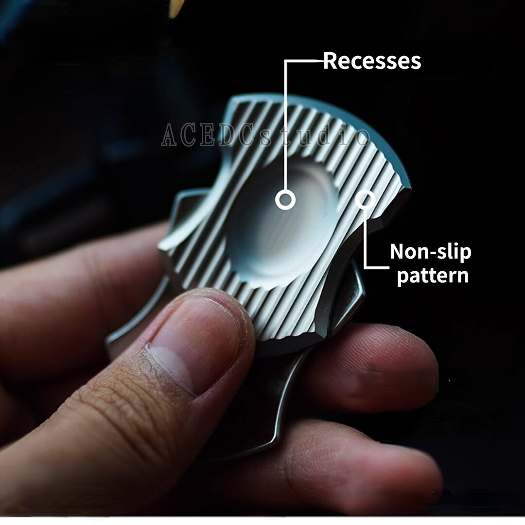 EDC Shield Pushing Card Metal Toy Stress Relief for Adults Metal Toy - Etsy