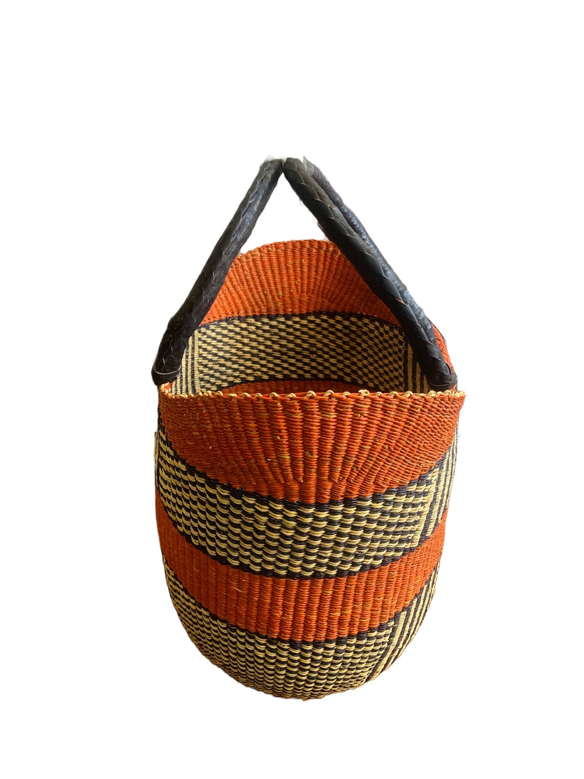 Eco-friendly Basket Bag 100% Handmade With Elephant Grass - Etsy