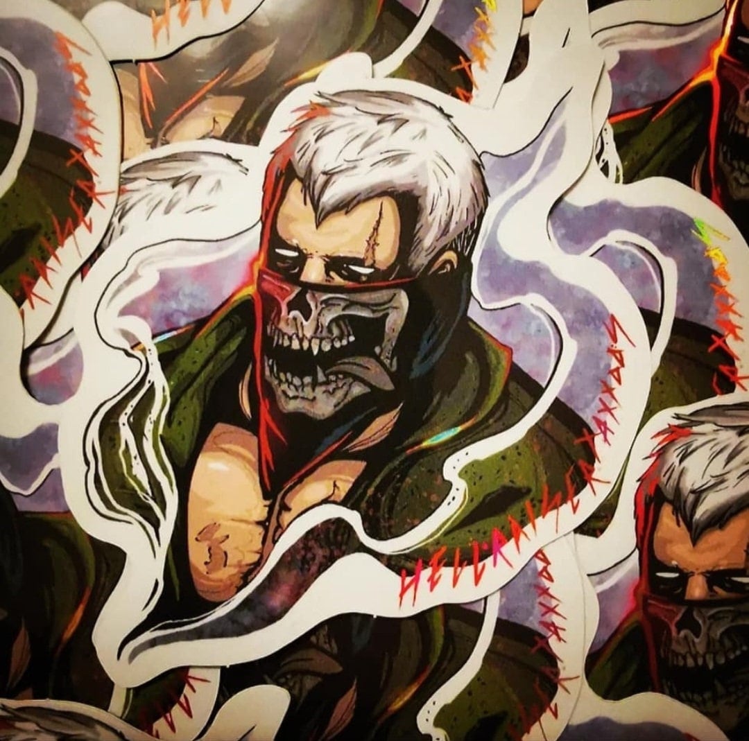 Destroyer Premium Holographic Sticker - Etsy