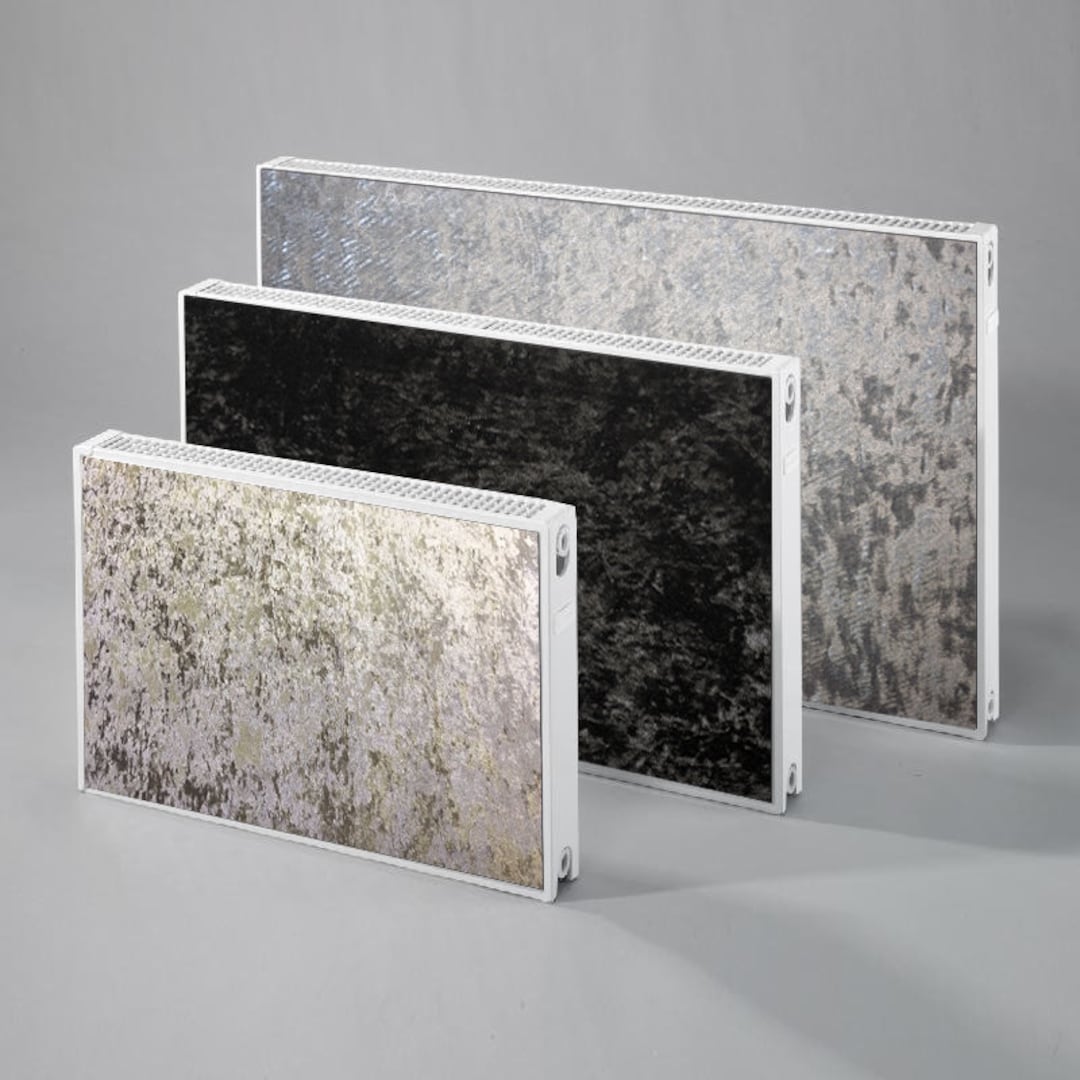 Crushed Velvet Radwrap - Magnetic Radiator Covers - Etsy