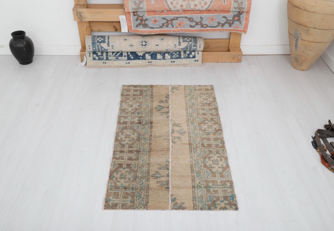 Turkey Vintage Rug, 2x4 Rug, Living Room Rug, Antique Rug, Turkish Rug ...