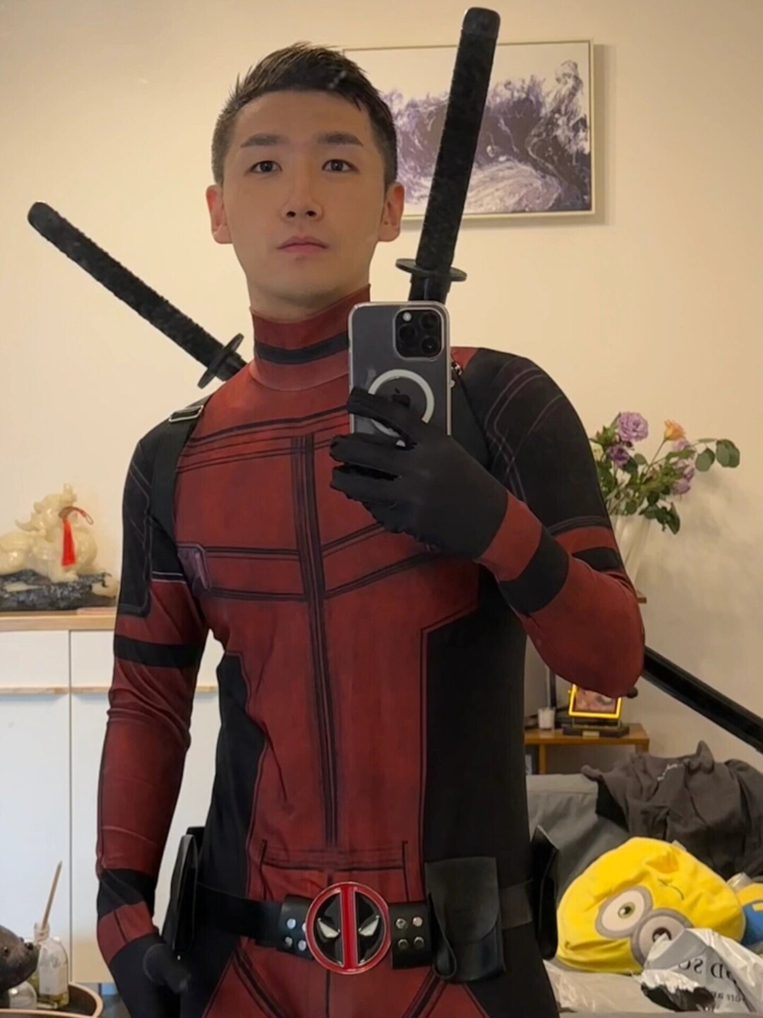 Deadpool Avengers Cosplay Kostüm Overall - Etsy.de