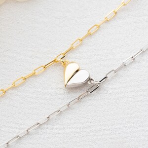 Magnetic Heart Bracelet for Couples, Matching Heart Bracelets for ...