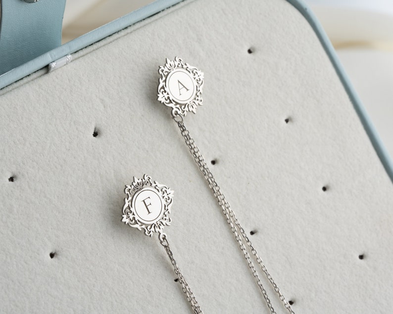 Unique Initial Letters Broach Collar Pin Personalized Jacket - Etsy