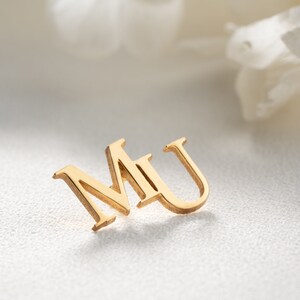 Personalized Initial Letter Lapel Pin, Groom & Bride Initials Pin ...