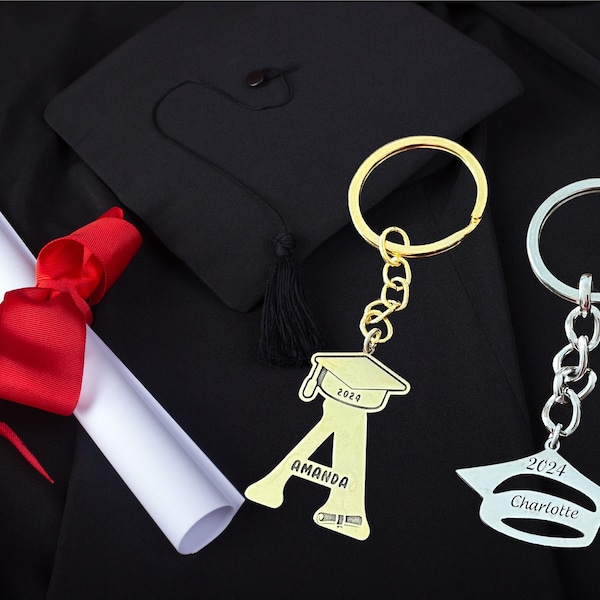 Graduation Keychain - Etsy