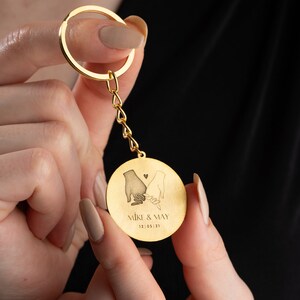 Custom Business Logo Keychain, Custom Branded Keychain, Business Gift ...