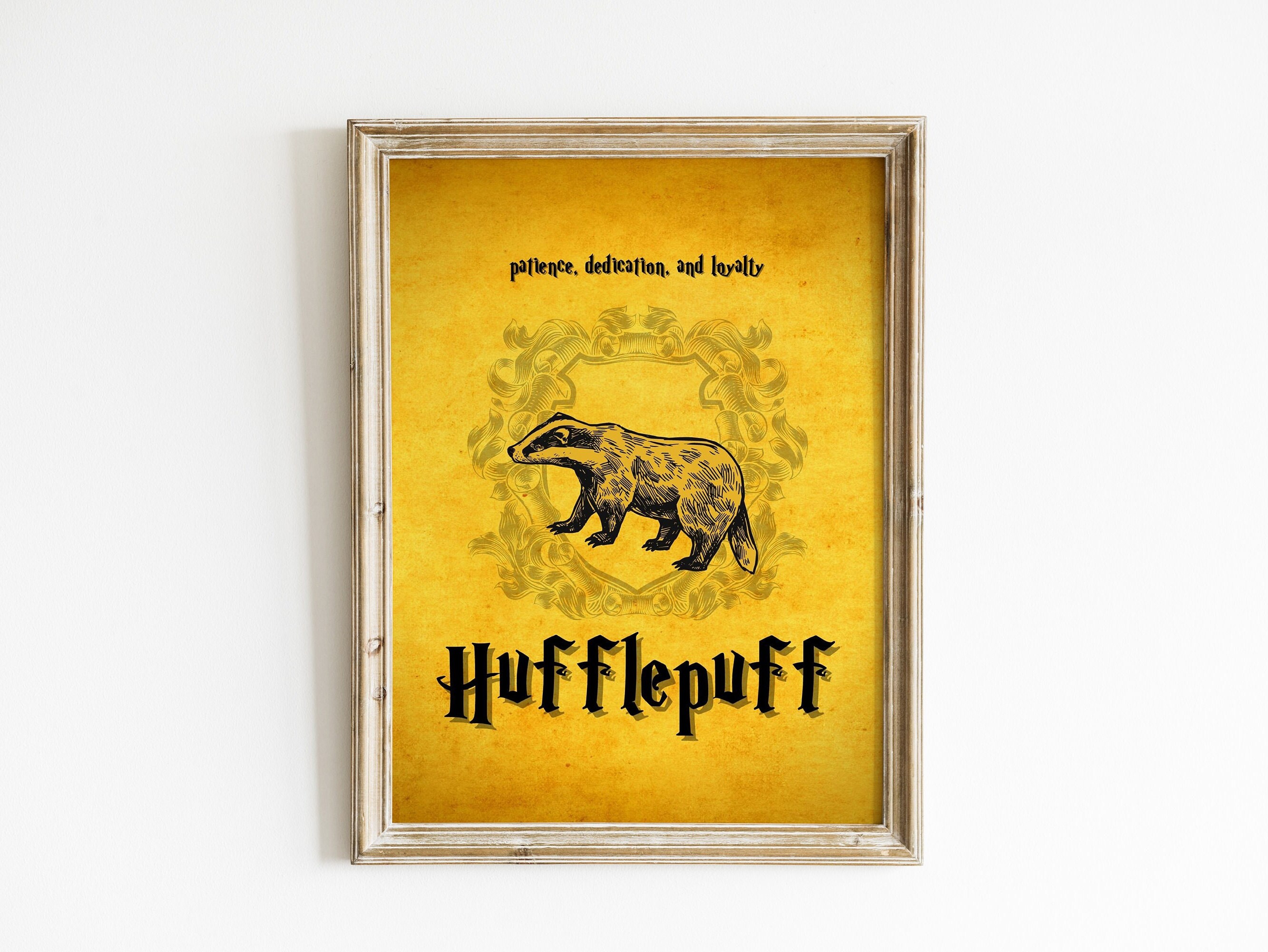 Hufflepuff Honey Badger