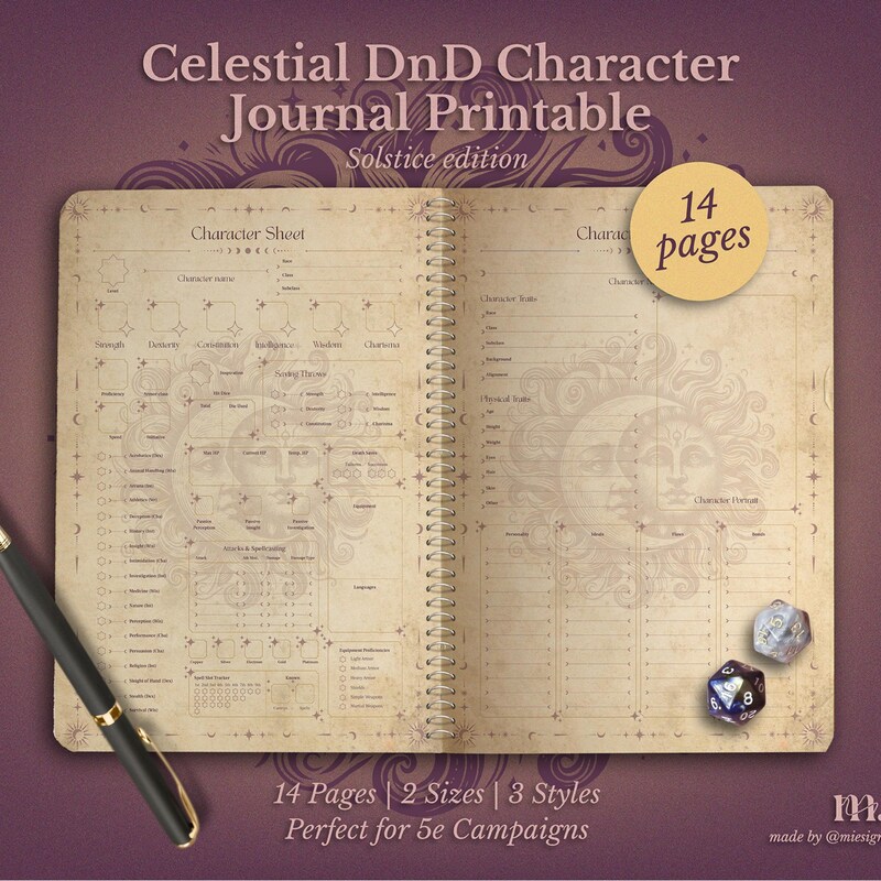 Dnd Journal - Etsy
